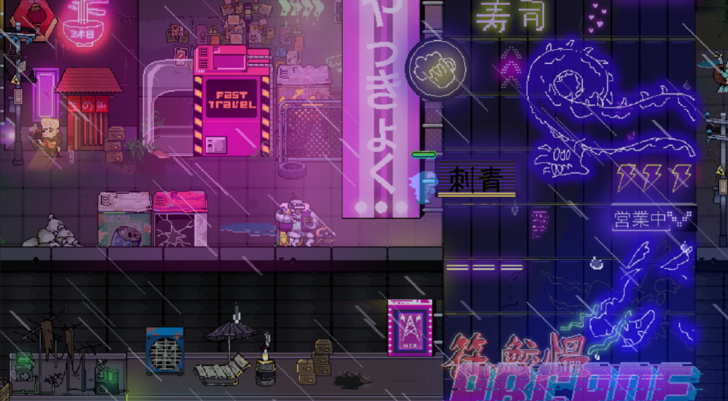 Neon City Riders brings 2D pixel adventure to Blade Runner streets ...