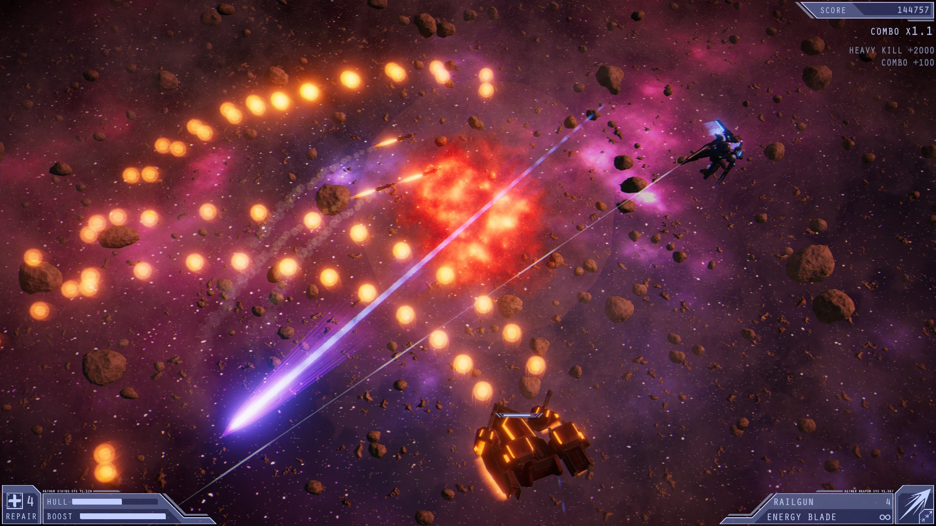 Project AETHER is a twin-stick love letter to shoot-em-up classics ...
