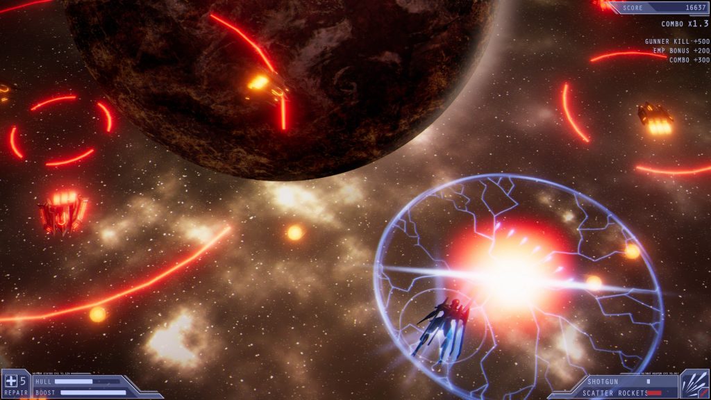 Project AETHER is a twin-stick love letter to shoot-em-up classics ...