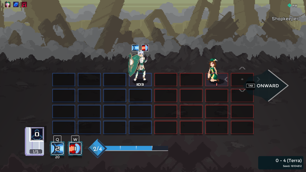 One Step From Eden Shopkeeper: Unlock And Beat Her - The Indie Game Website